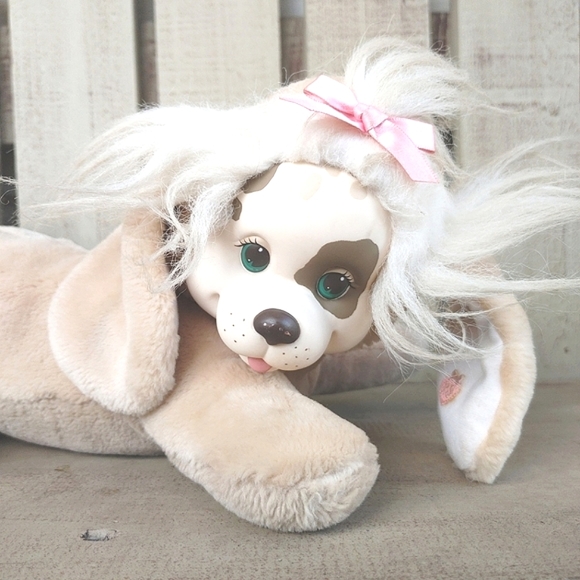 Hasbro | Toys | Vintage Puppy Surprise Plush Dog Mom Puppy Brown Tan ...